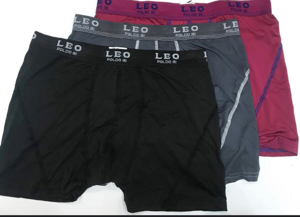 3pk. Leo Poldo Performance Boxer Brief – Happy Feet Socks